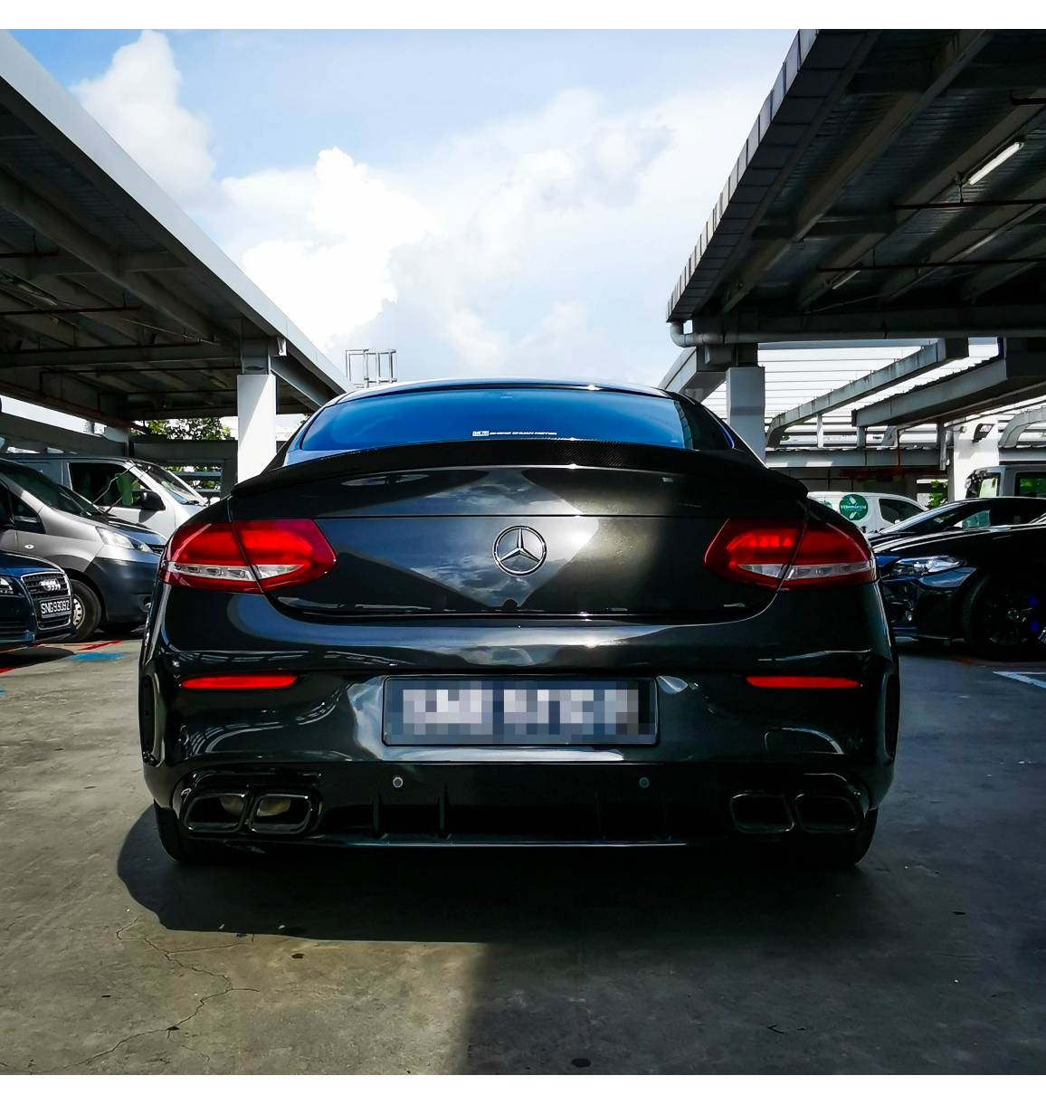 Mercedes W205 C63 Facelift Bodykit